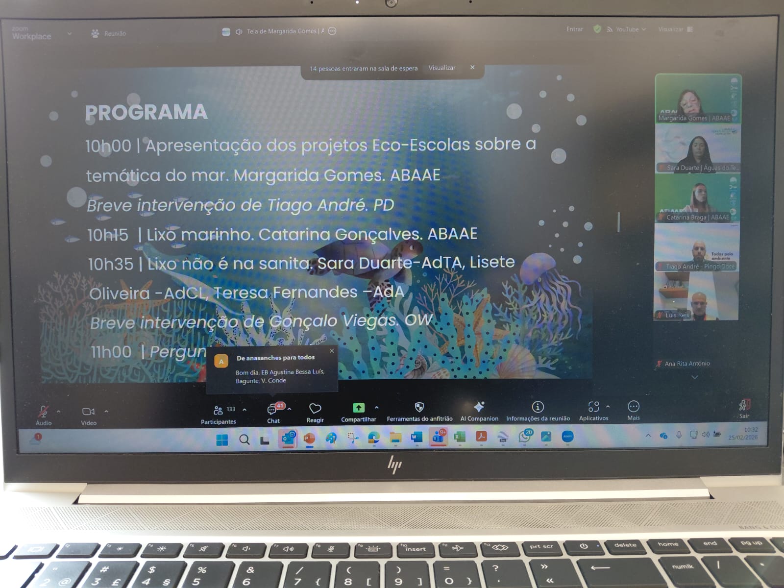 Webinar “Cuidar do Mar começa em Terra” | Águas do Tejo Atlântico