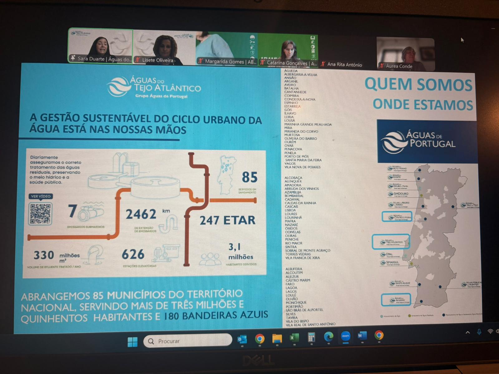 Webinar “Cuidar do Mar começa em Terra” | Águas do Tejo Atlântico